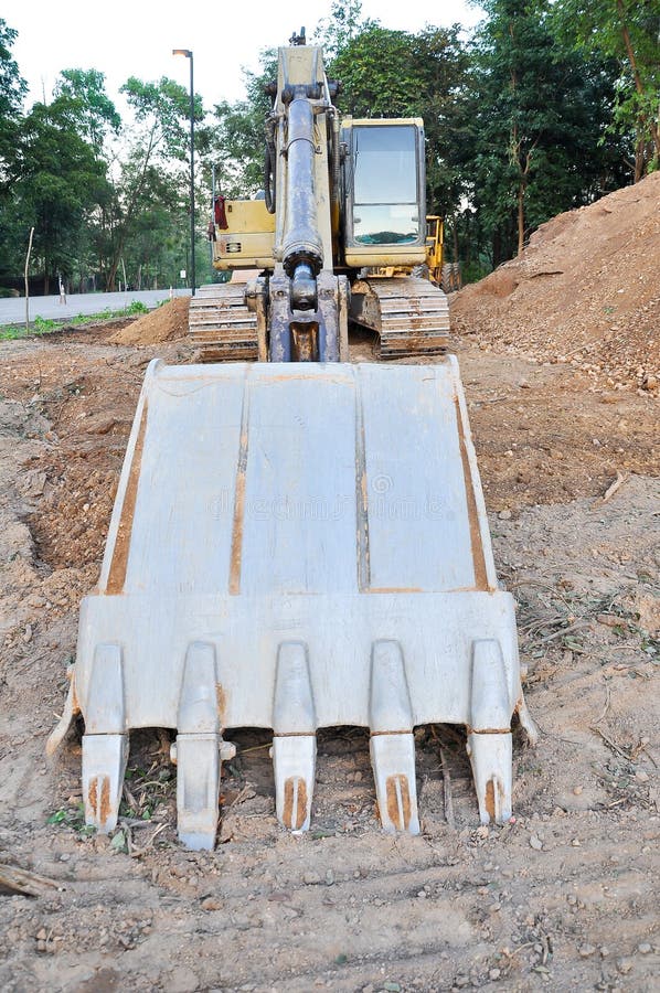 Excavator stock photo. Image of excavating, industry - 36216112