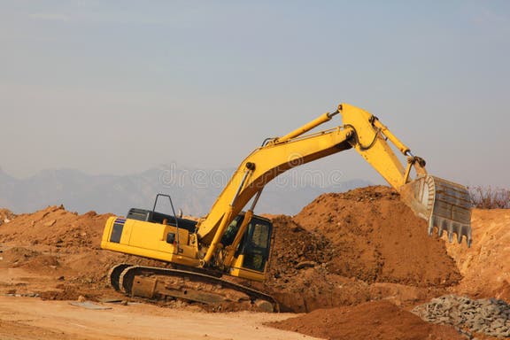 Excavator grab stock image. Image of digging, excavate - 13954423