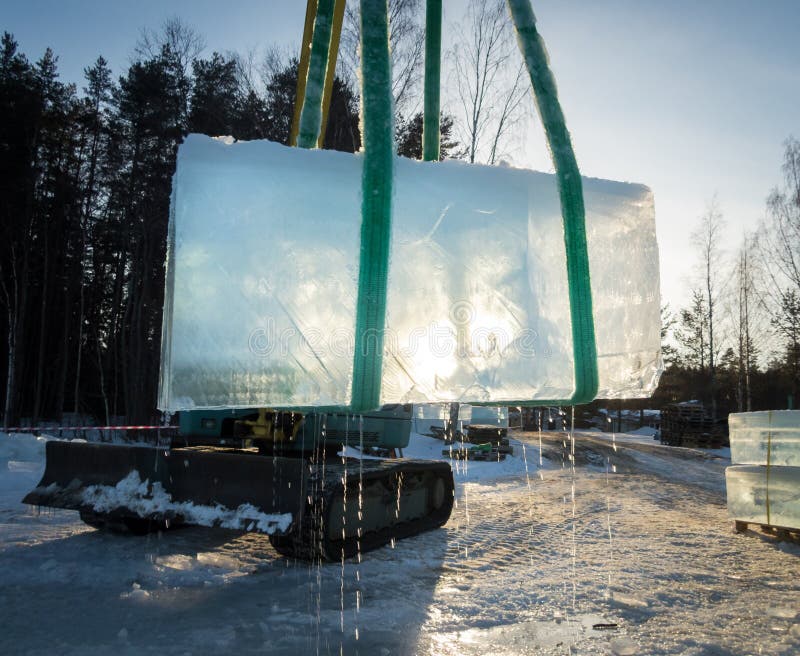 Excavator Lifting Chains and Slip Hooks Close-up Stock Image - Image of ...