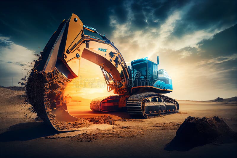 Earthmoving Works Stock Illustrations – 81 Earthmoving Works Stock ...