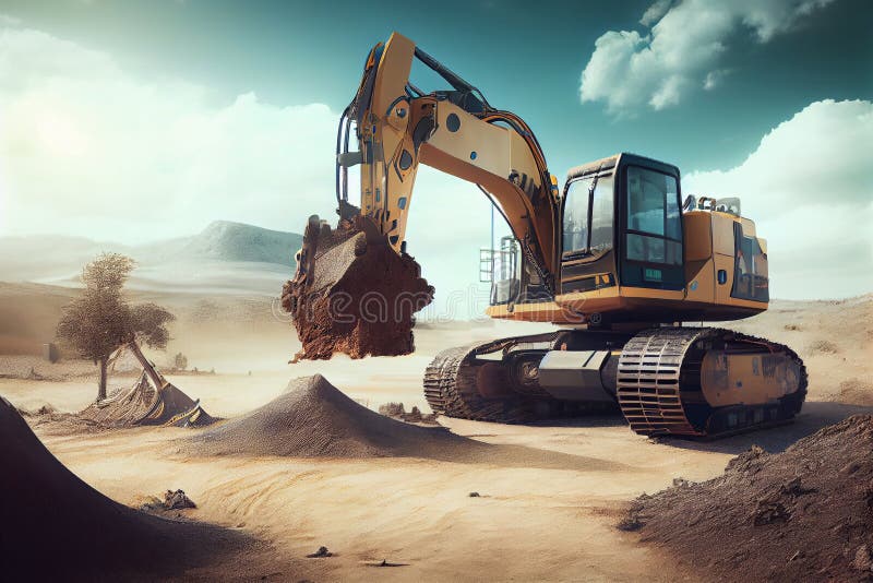 Earthmoving Works Stock Illustrations – 81 Earthmoving Works Stock ...