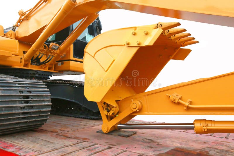 Excavator loader machine stock image. Image of industry - 38968205