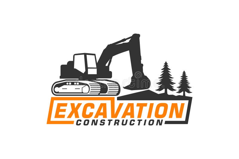 Excavator Logo Template Vector. Heavy Equipment Logo Vector for ...