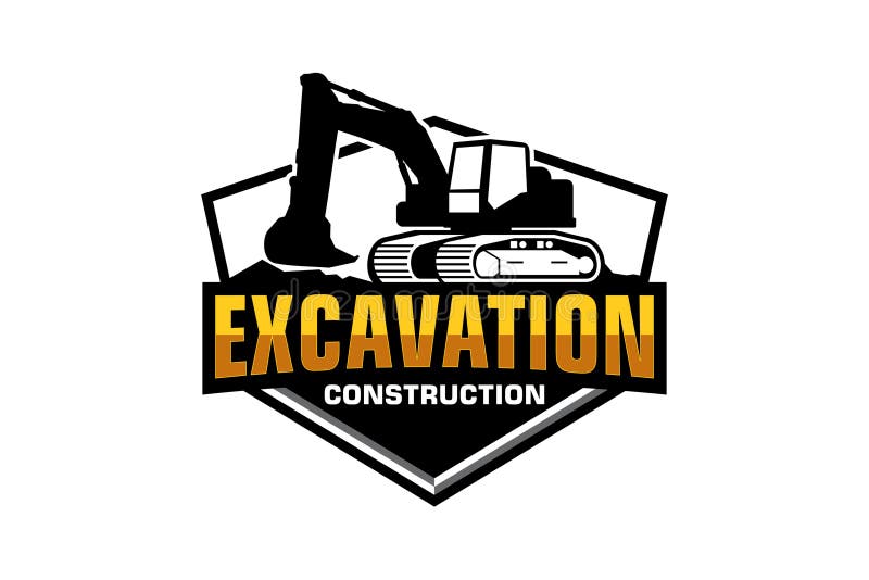 Excavator Logo Template Vector. Heavy Equipment Logo Vector for ...