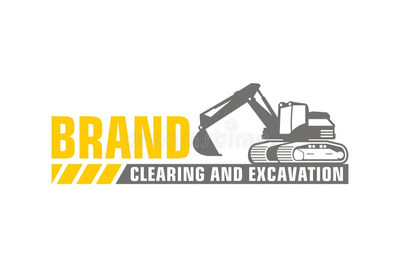Excavator Logo Template Vector. Heavy Equipment Logo Vector for ...
