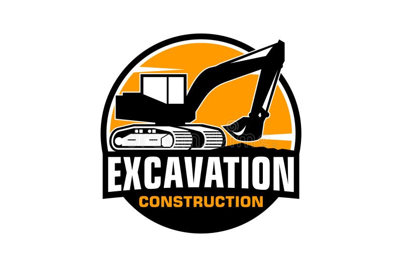 Excavator Logo Template Vector. Heavy Equipment Logo Vector for ...