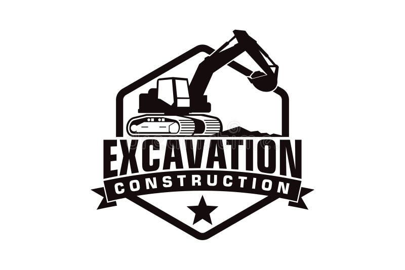 Excavator Logo Template Vector. Heavy Equipment Logo Vector for ...