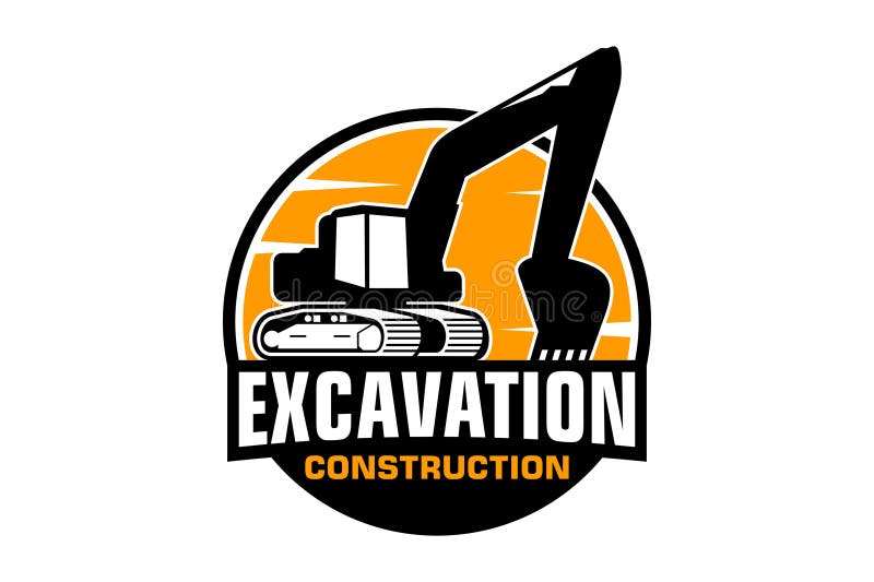 Excavator Logo Template Vector. Heavy Equipment Logo Vector for ...