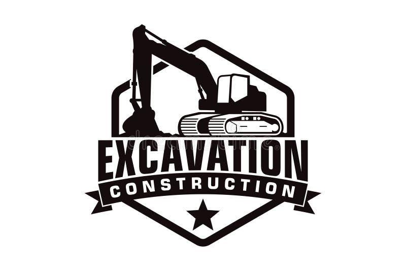 Excavator Logo Template Vector. Heavy Equipment Logo Vector for ...