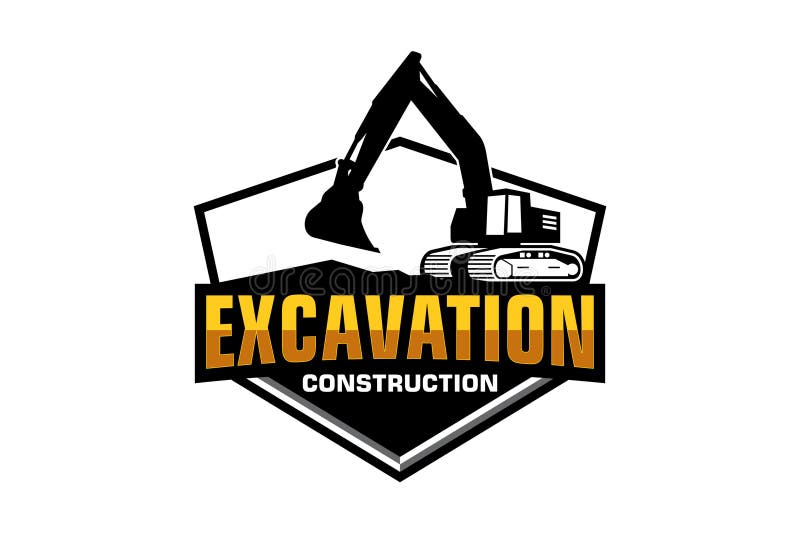 Excavator Logo Template Vector. Heavy Equipment Logo Vector for ...