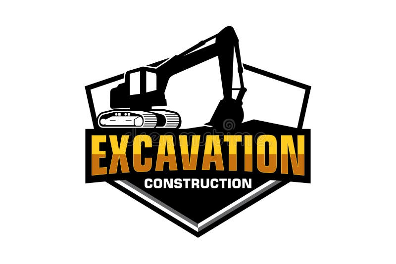 Excavator Logo Template Vector. Heavy Equipment Logo Vector for ...