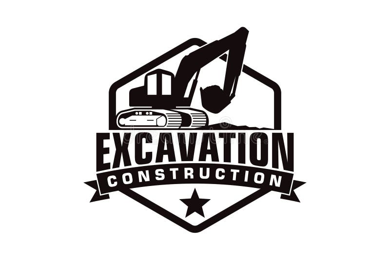 Excavator Logo Template Vector. Heavy Equipment Logo Vector for ...