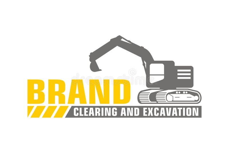 Excavator Logo Template Vector. Heavy Equipment Logo Vector for ...