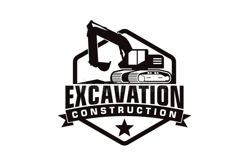 Excavator Logo Template Vector. Heavy Equipment Logo Vector for ...