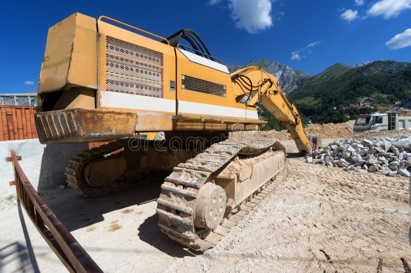 Excavator stock photo. Image of build, excavate, equipment - 33734012