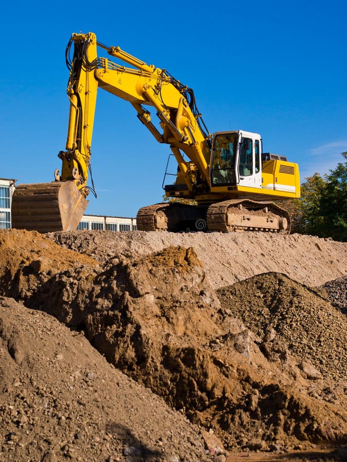 Excavator stock image. Image of earth, digging, excavator - 29774425