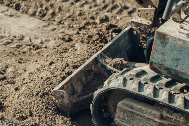 Excavator Mechanical Part for Digging. Machines and Mechanisms for ...