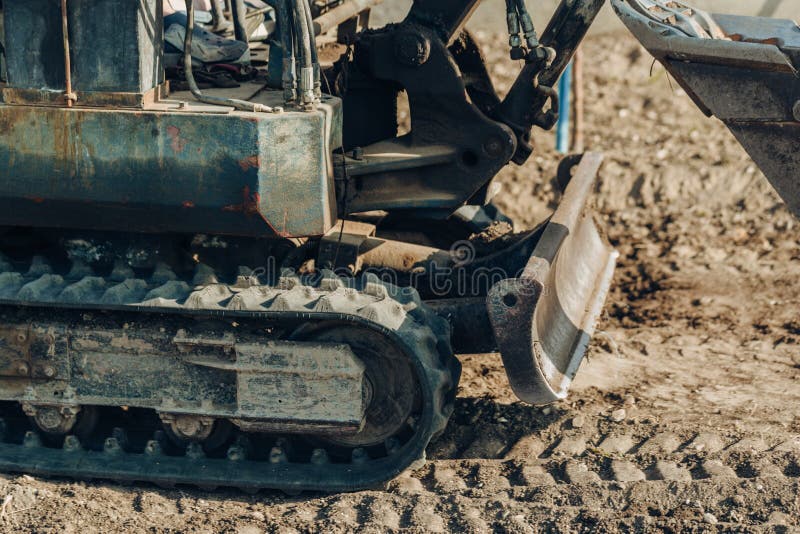 Excavator Mechanical Part for Digging. Machines and Mechanisms for ...