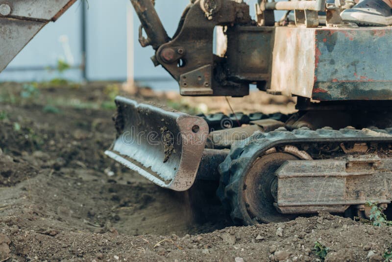 Excavator Mechanical Part for Digging. Machines and Mechanisms for ...