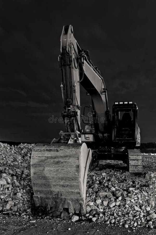 Giant Excavator Wallpaper