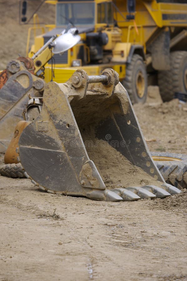 Excavator shovel stock photo. Image of hydraulics, industry - 295194
