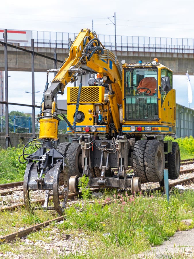 Excavator Tracks stock photo. Image of transportation - 200308414