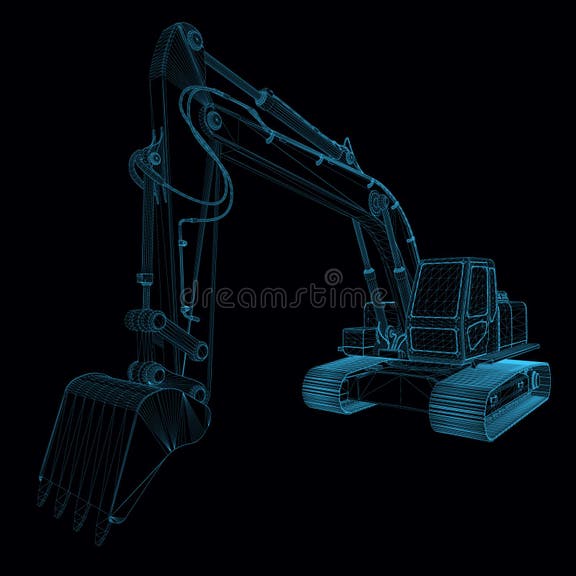 Excavator Plan View Stock Illustrations – 67 Excavator Plan View Stock ...
