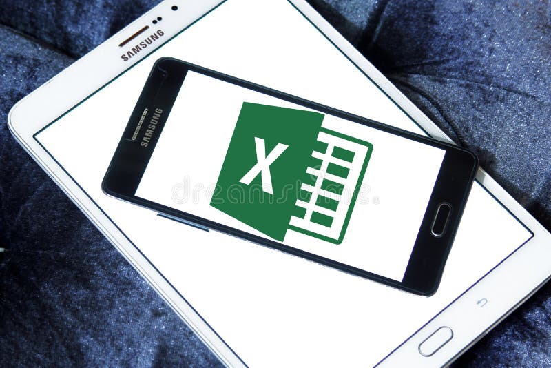 Excel logo editorial image. Image of programs, brand - 92405800