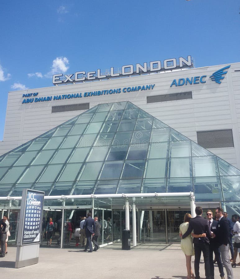 Excel london editorial stock photo. Image of london, excel - 57233308