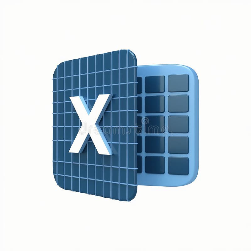 Excel Power - 3D Microsoft Office Excel in Action. Digital Data ...