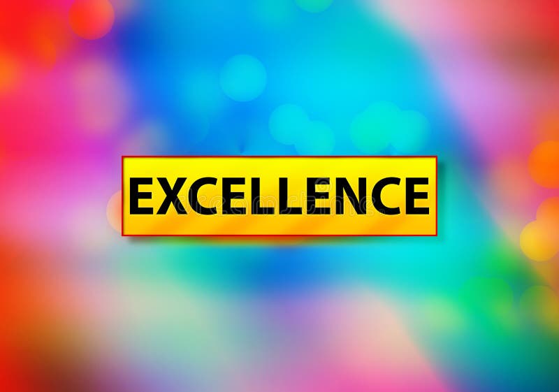 EXCELLENCE Colorful Overlapping Letters Banner Stock Illustration ... EXCELLENCE Colorful Overlapping Letters Banner Stock Illustration ...
