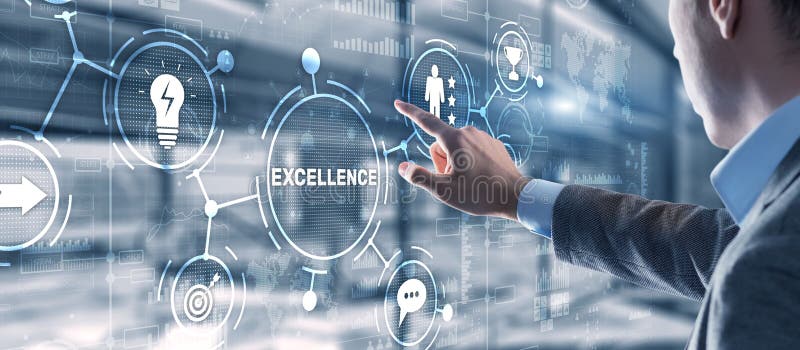 Excellence Concept. Quality Service Stock Photo - Image of excellent ...