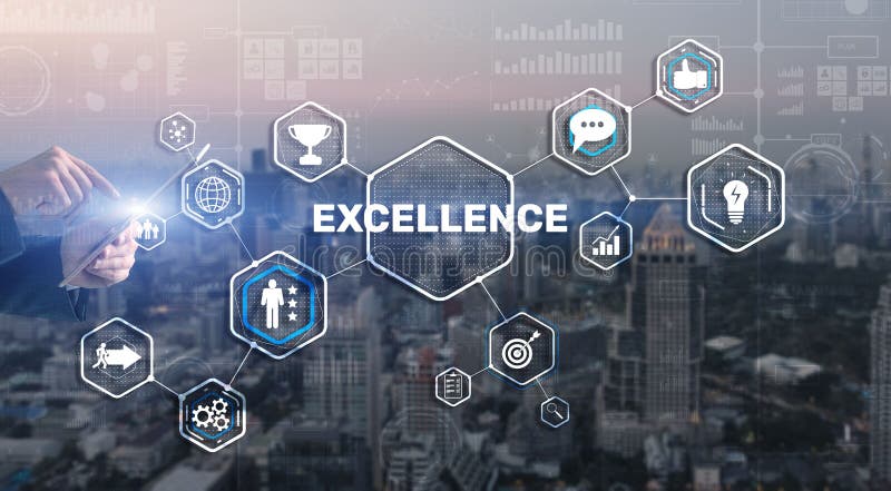 Excellence Concept. Quality Service Stock Image - Image of performance ...