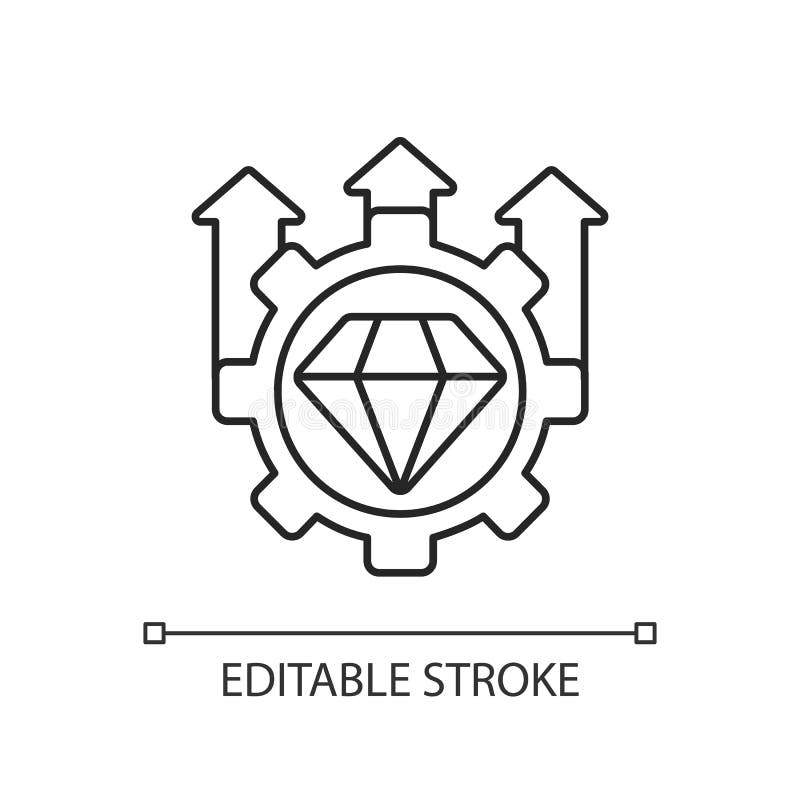 Excellence, High Standards Icon Stock Vector - Illustration of ...