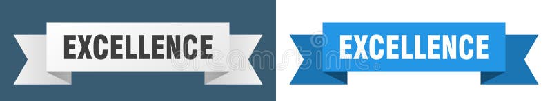 Excellence Red Banner Abstract Background Stock Illustration ...