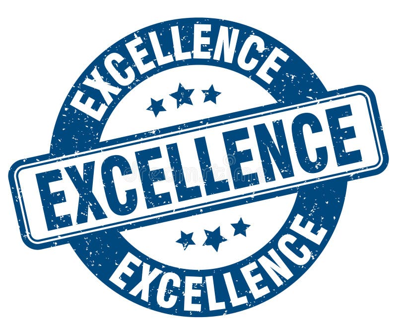 Excellence Stamp. Excellence Label. Round Grunge Sign Stock Vector ...