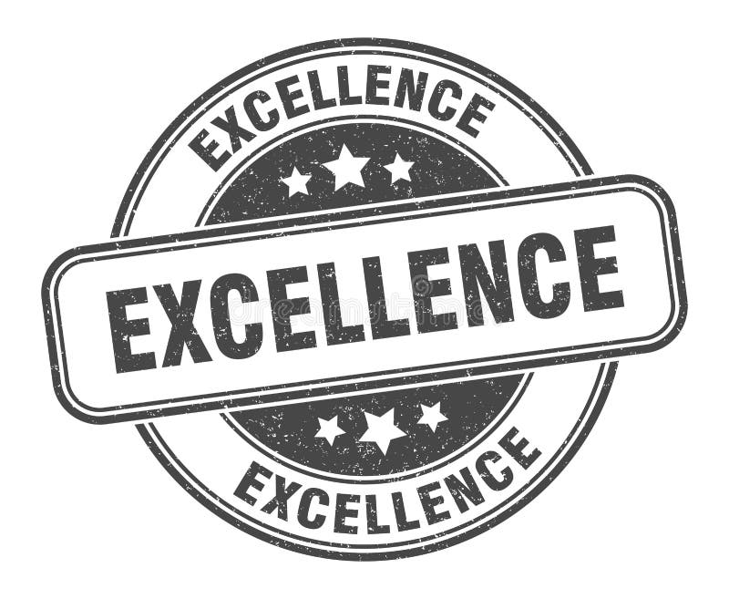 Excellence Stamp. Excellence Square Grunge Sign. Stock Vector ...