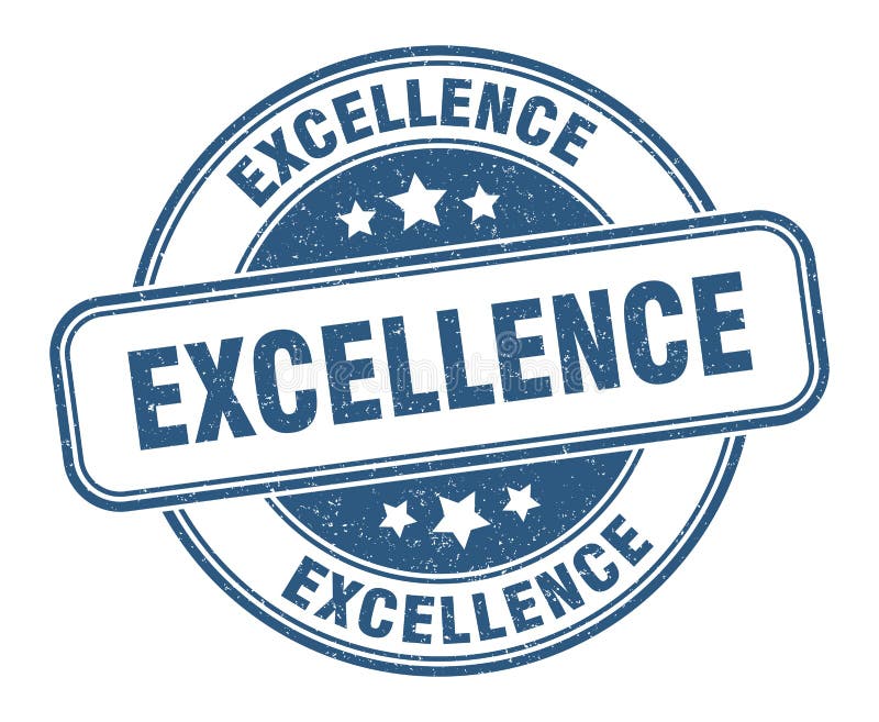 Excellence Stamp. Excellence Round Grunge Sign Stock Vector ...