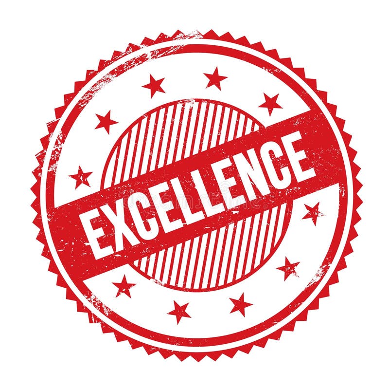 Excellence Text Vector Black Hand Drawn Lettering Positive Quote ...