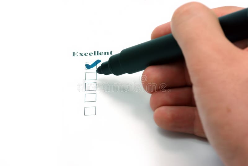 Excellent Check Mark stock vector. Illustration of answering - 16674477