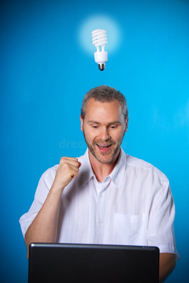 Excellent! stock image. Image of planet, glow, bulb, intelligent - 2663357