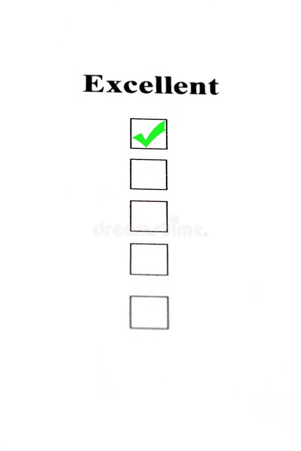 Service survey stock photo. Image of forms, excellent - 15712118