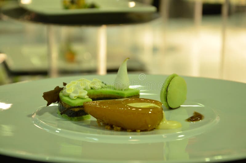 Excellent Cold Dishes from the Chef Stock Image - Image of cold, medal ...