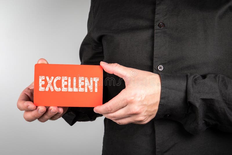 Excellent. Customer Experience Concept Stock Image - Image of positive ...
