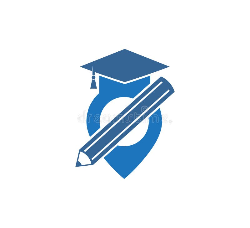 Excellent Education School Vector Icon Logo Design Stock Illustration ...