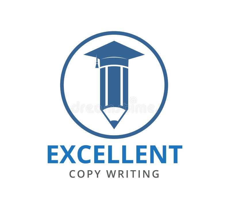 Excellent Education School Vector Icon Logo Design Stock Illustration ...