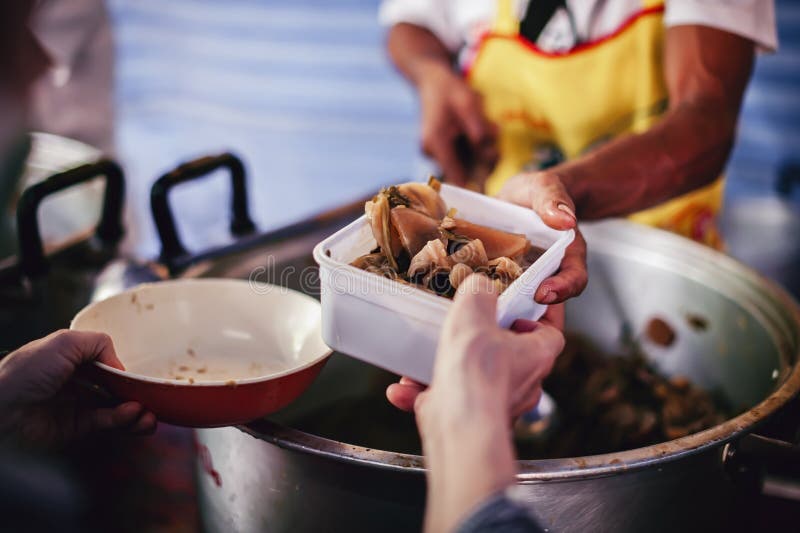 Excellent Food of the Poor Concept of the Living of the Poor Stock ...