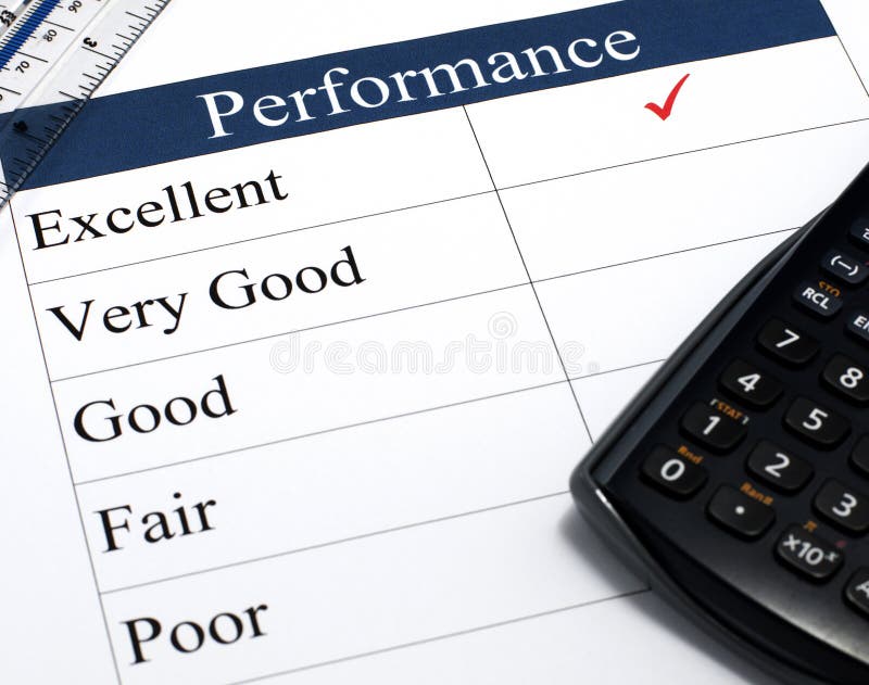 Excellent Performance Audit Stock Image - Image of excellence ...