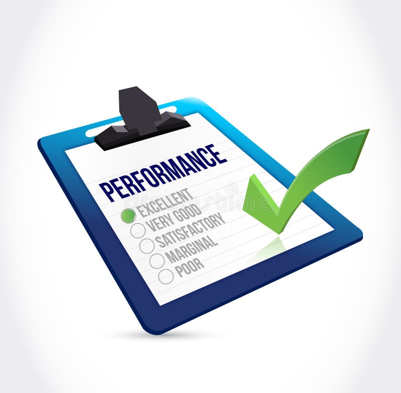 Performance Evaluation Clipboard Stock Illustrations – 622 Performance ...