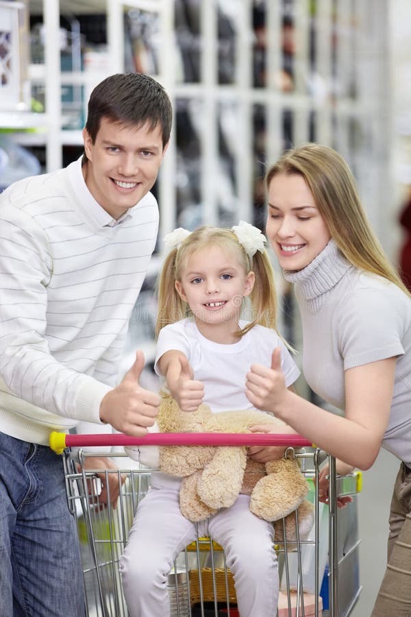 Family in shop with toys stock photo. Image of inside - 8072178